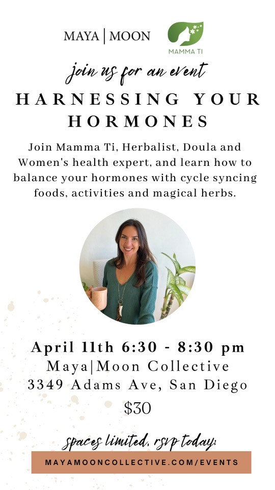 Harnessing Your Hormones – Maya Moon Co